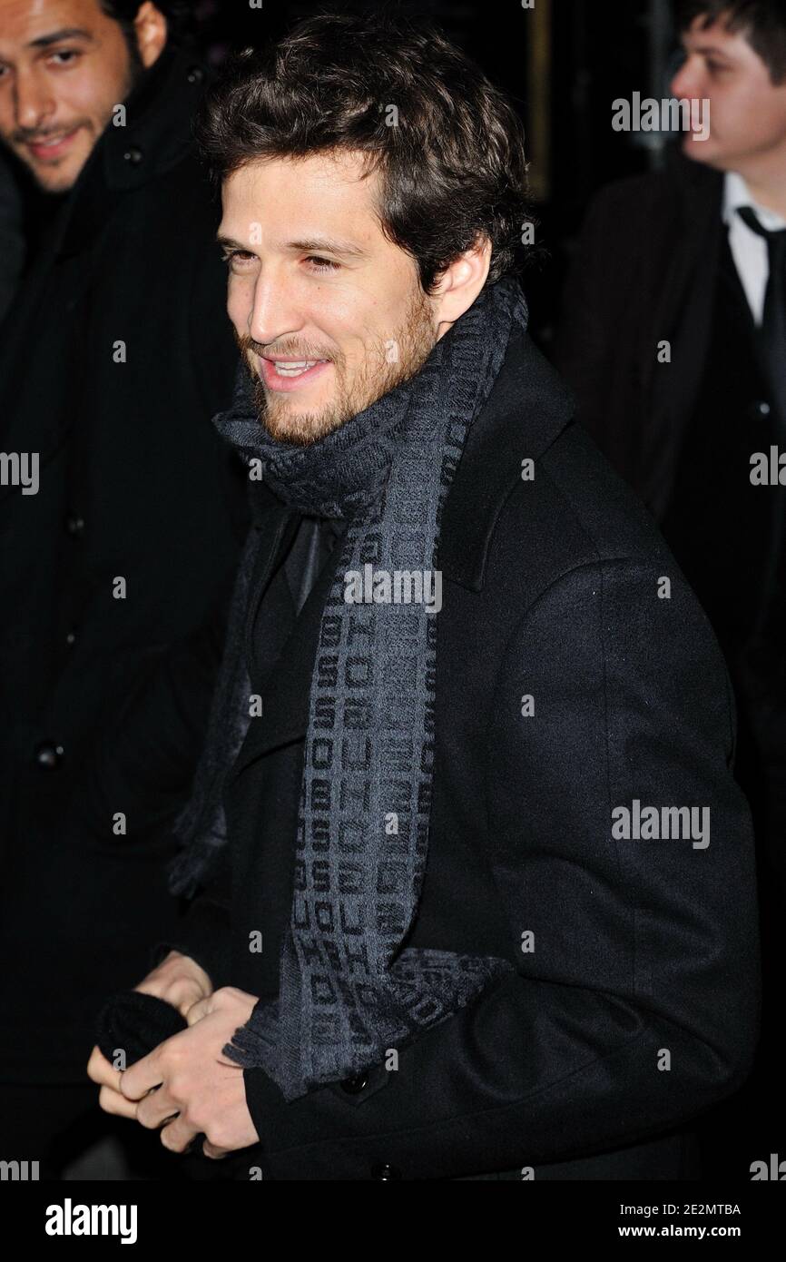 Guillaume Canet arriving for the France premiere of 'A Single Man' at ...