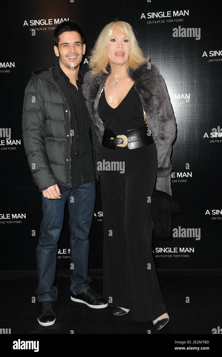 Amanda Lear arriving for the France premiere of 'A Single Man' at The ...