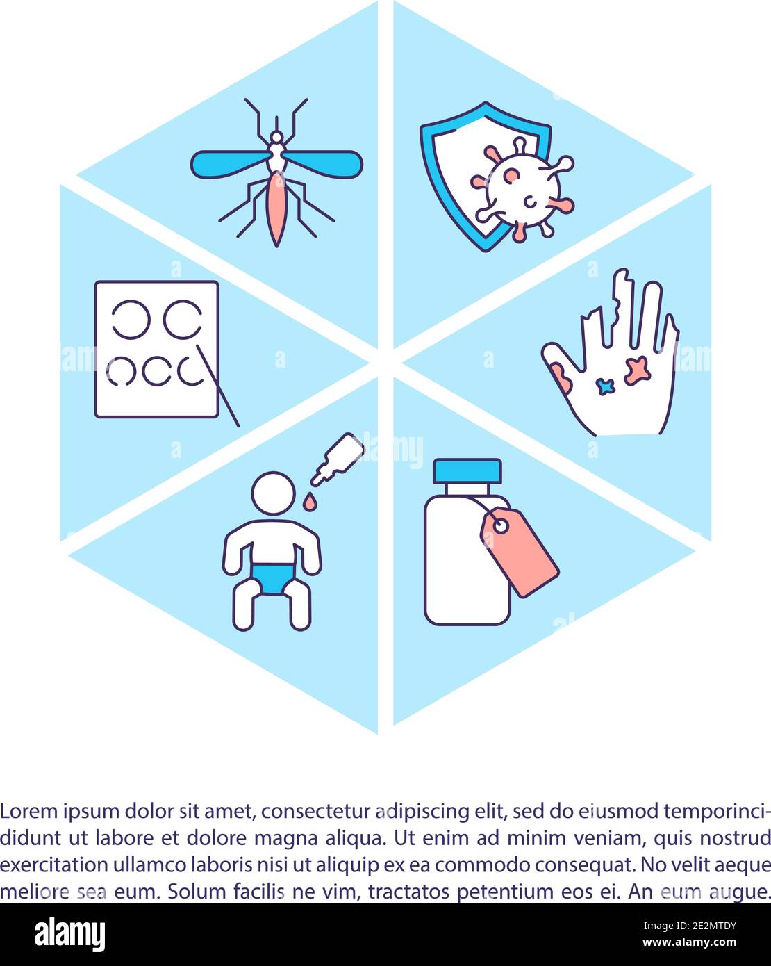 International health programs concept icon with text Stock Vector Image ...