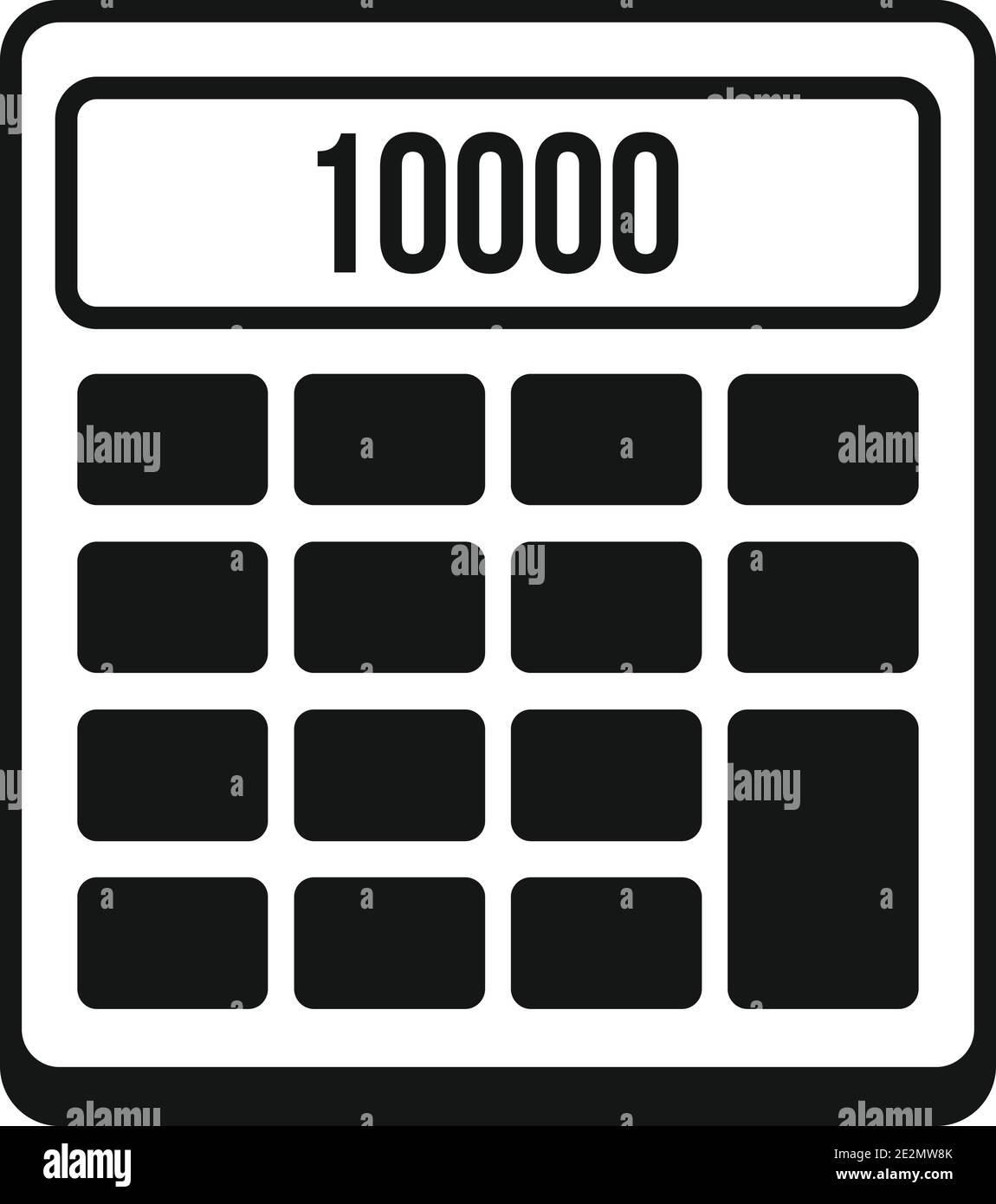 Simple interest calculator Stock Vector Images - Alamy