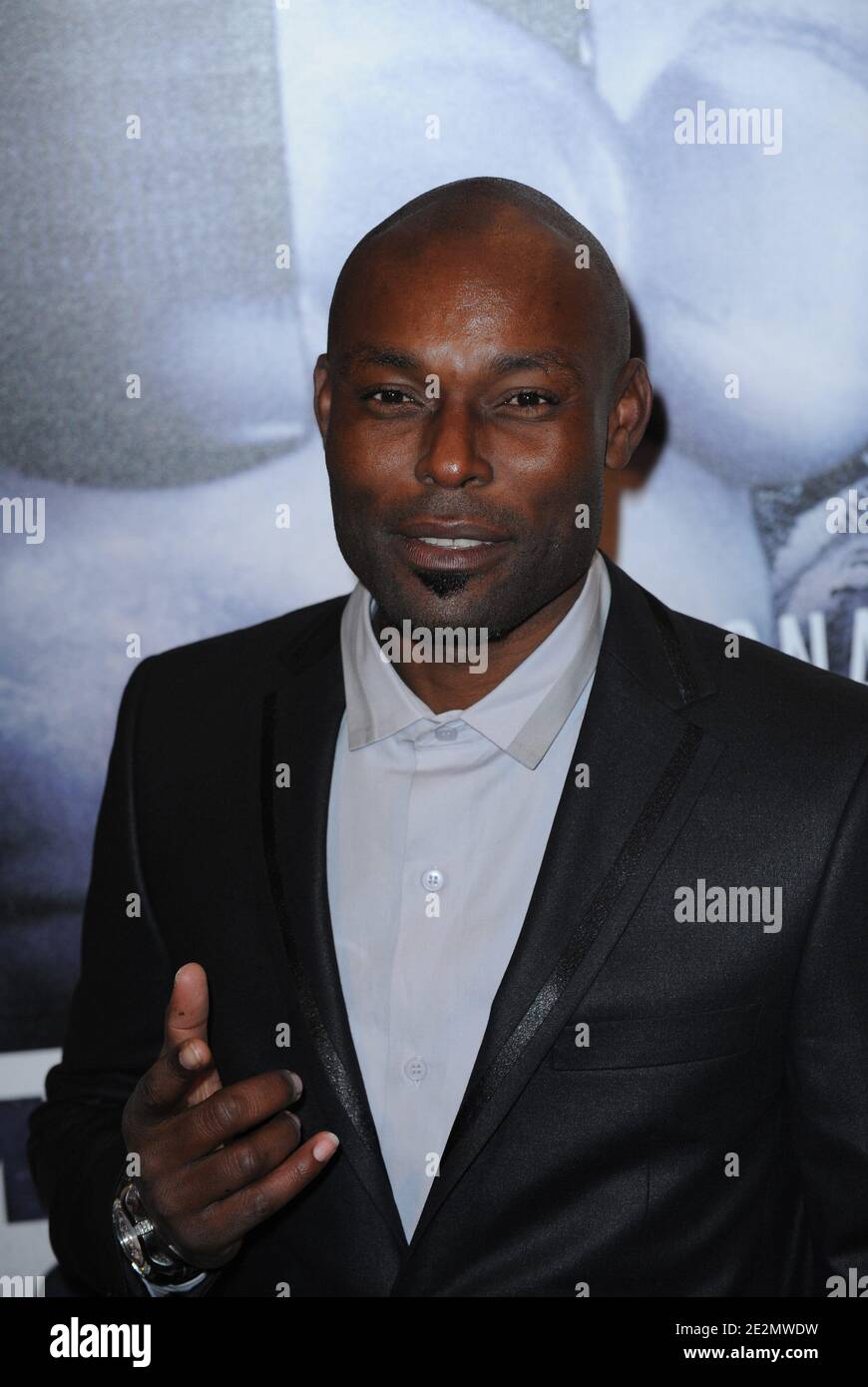 Jimmy Jean-Louis arriving for the France premiere of 'From Paris With ...