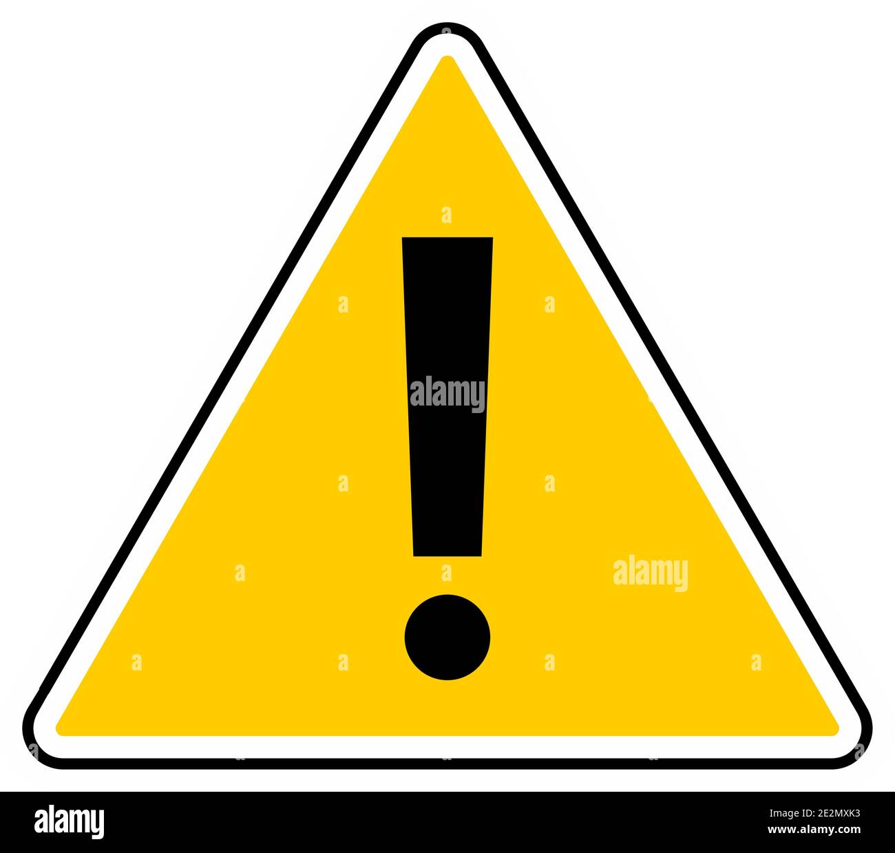 Danger sign. Attention sign. Hazard warning attention sign Stock Vector ...