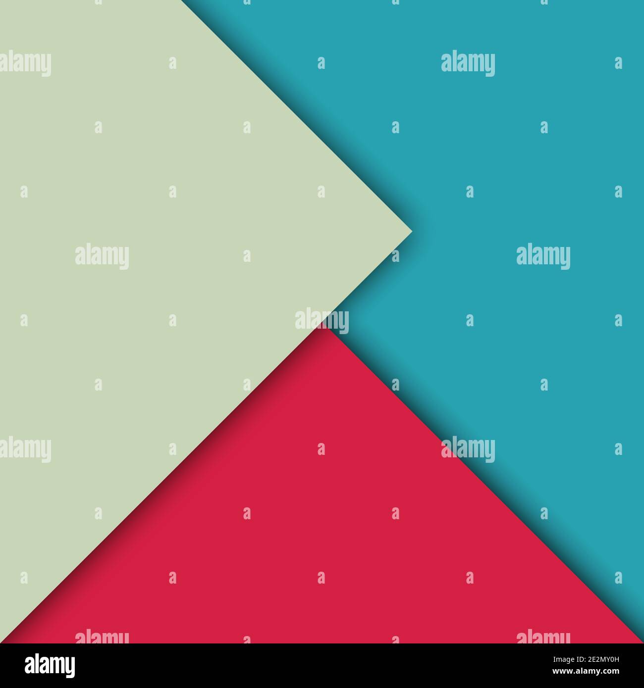 Simple Abstract Geometric Background with shadow in flat design. Vector ...