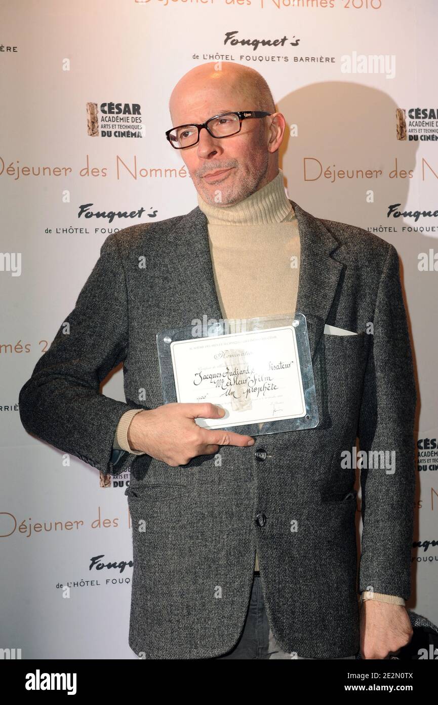 French director Jacques Audiard poses during a photocall for the ...