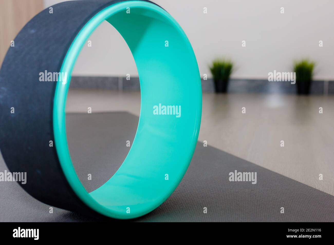 Yoga ring in room. Concept of healthy of spine Stock Photo - Alamy
