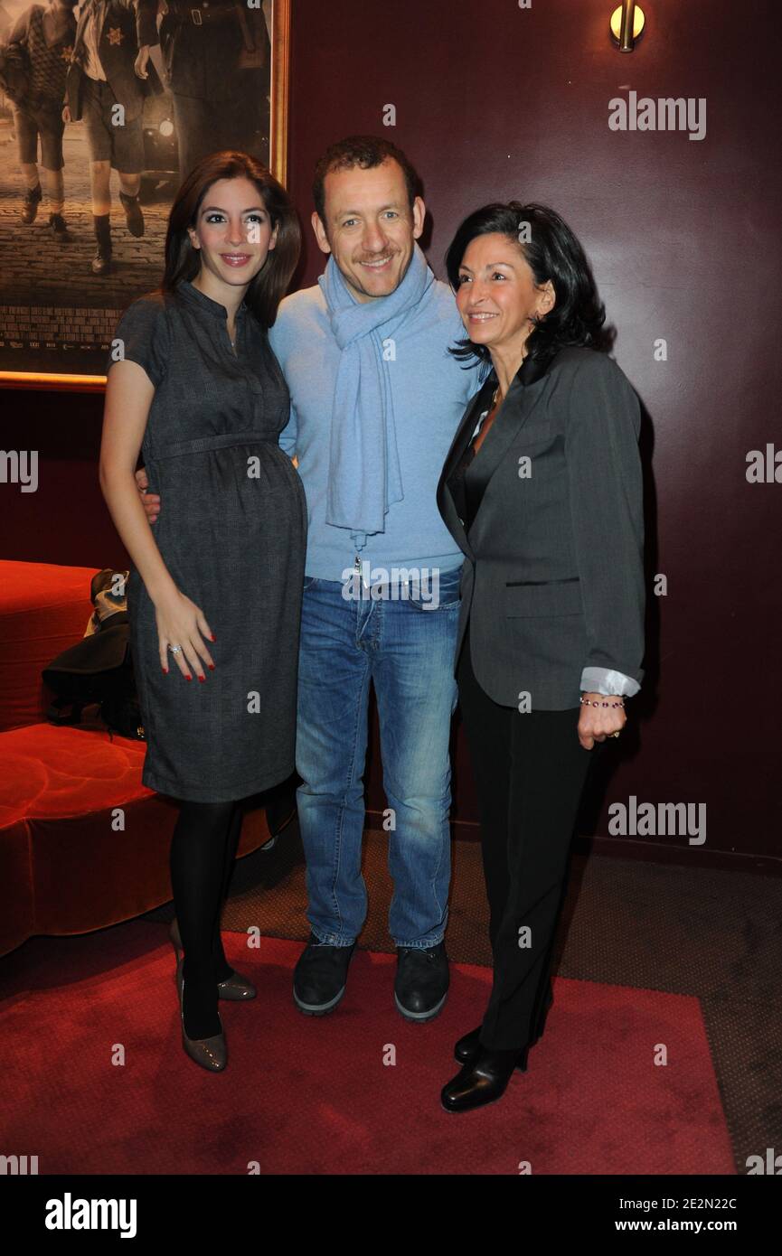 Dany Boon and his wife Yael arriving at the premiere of 'La Rafle ...