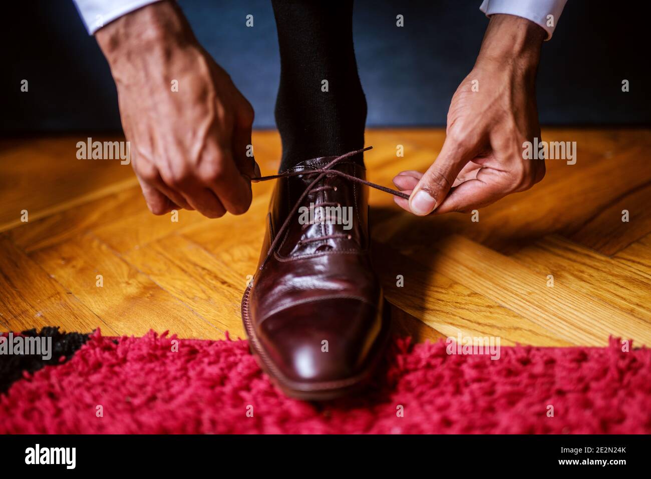 Cuff fasten hi-res stock photography and images - Alamy