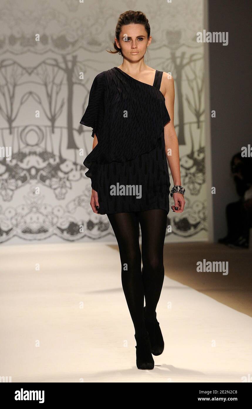 Model on the runway during the Twinkle 2010 Fall Collection during ...