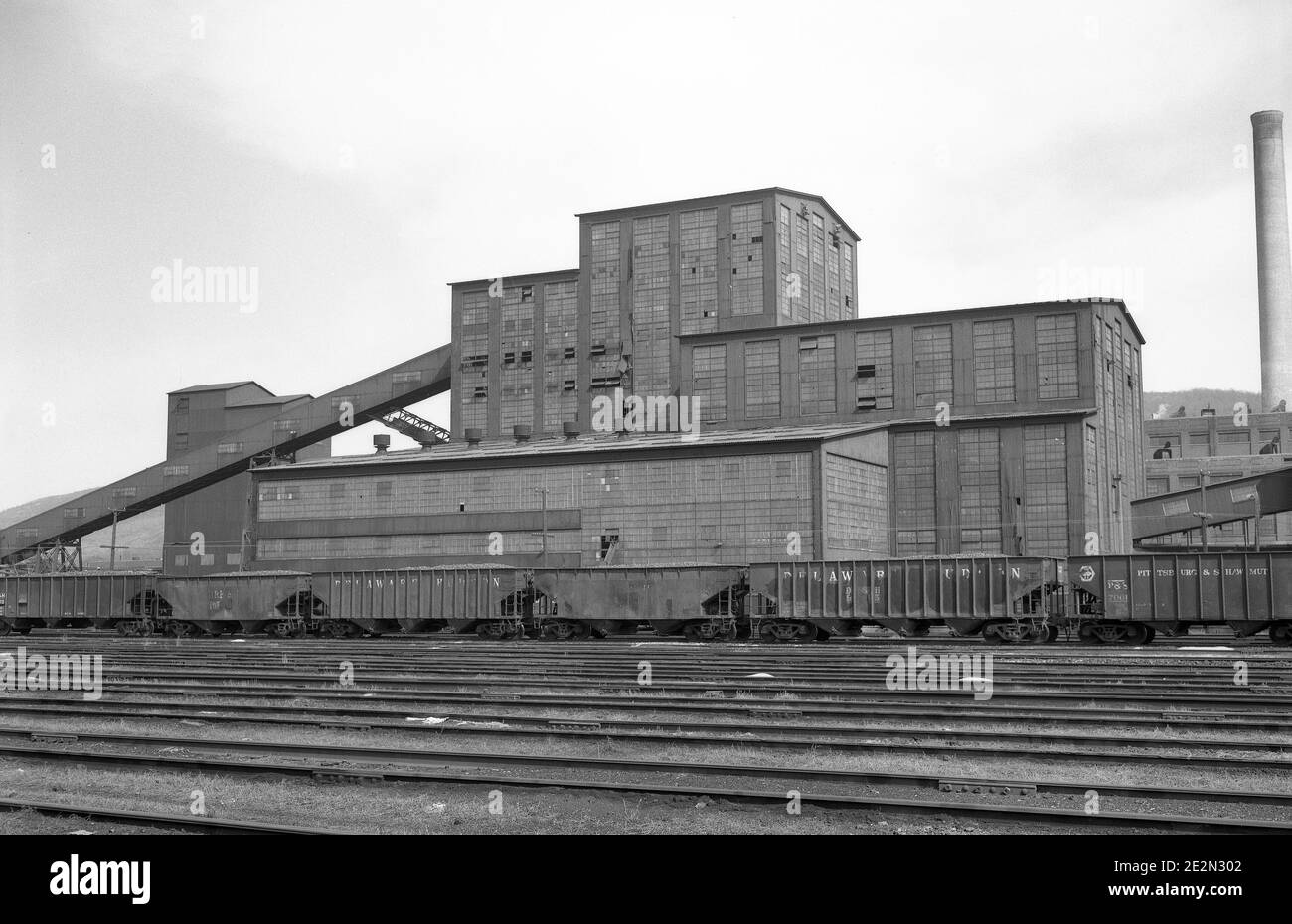 Blue Coal's Huber Breaker was a landmark located in the borough of ...