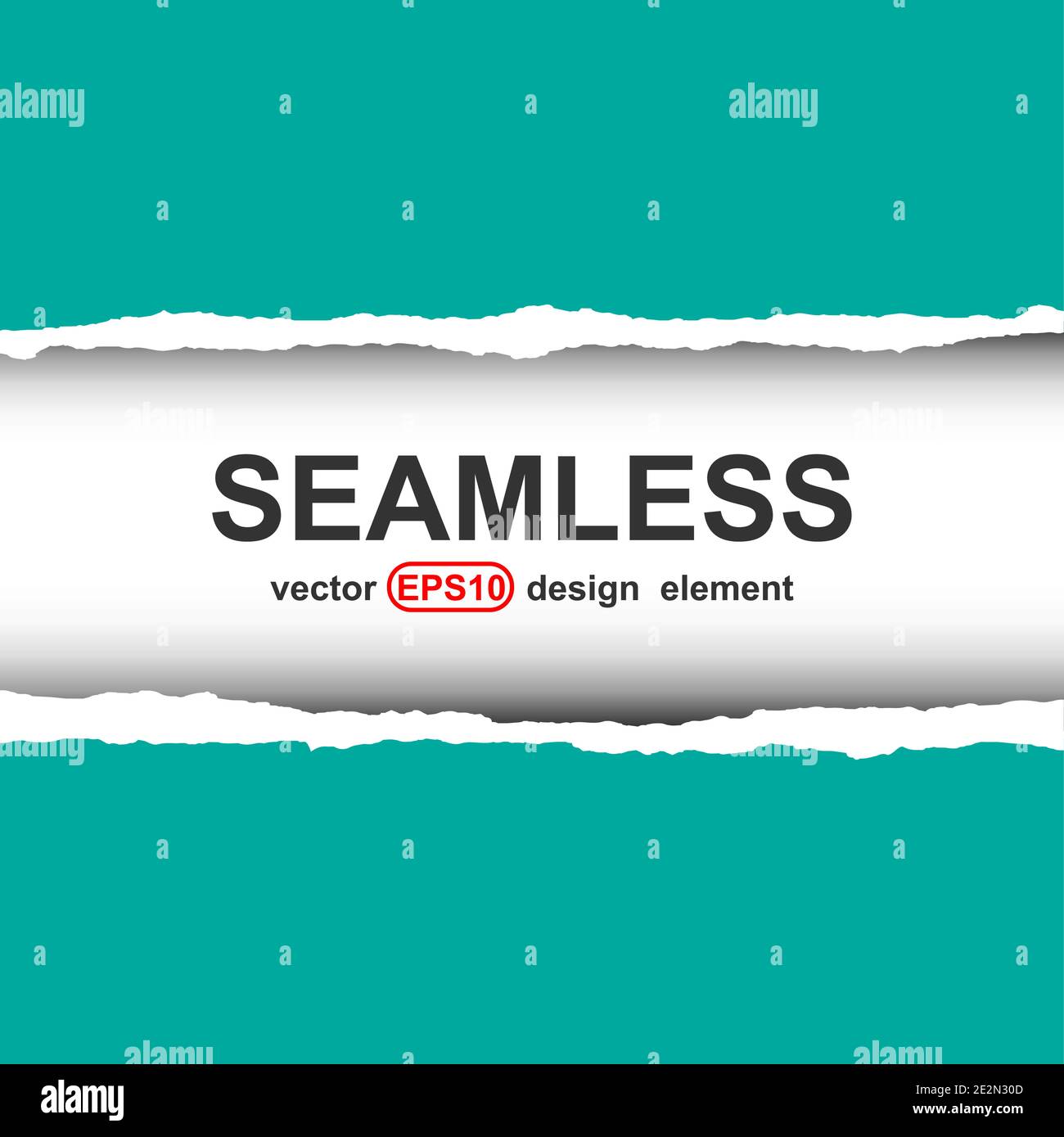 Realistic green Ripped Paper on transparent background Stock Vector ...