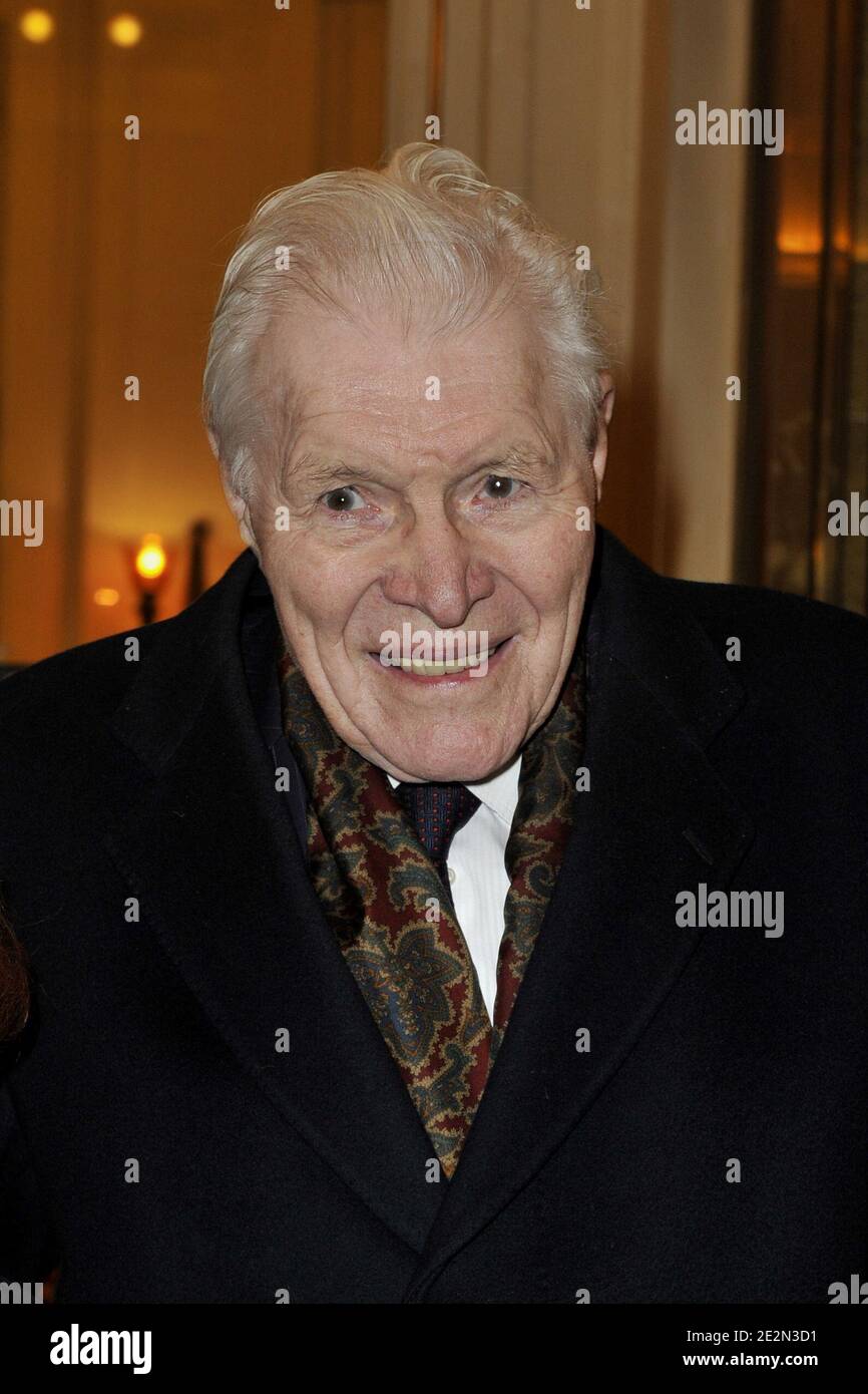 Professor Christian Cabrol arriving for the 'Gala Enfance Majuscule ...