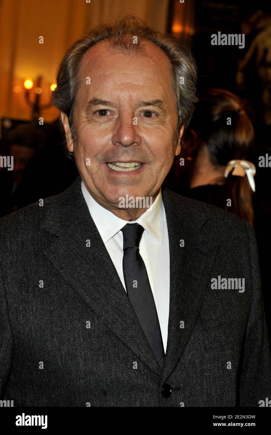 Christian Morin arriving for the 'Gala Enfance Majuscule,' held at ...