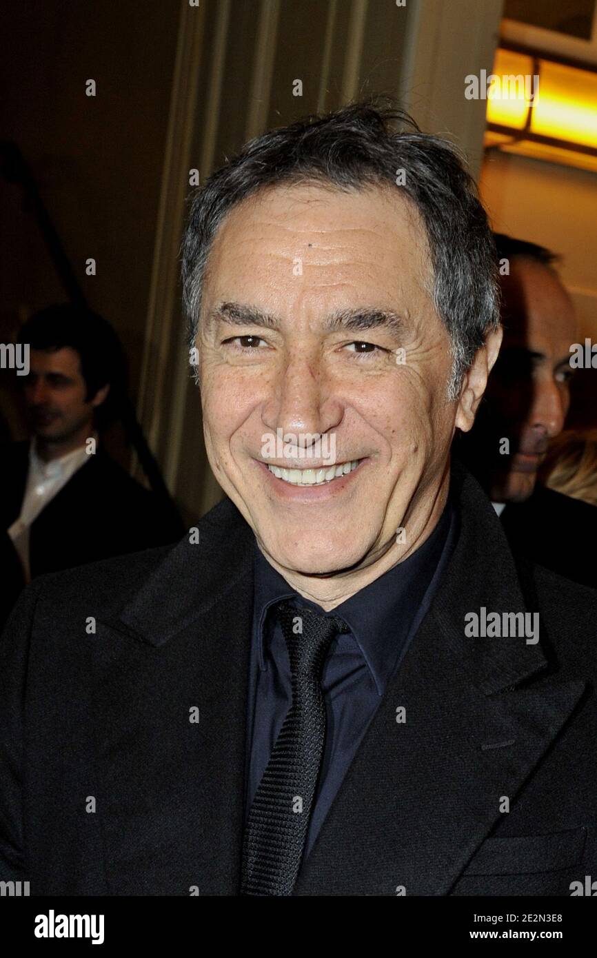 Richard Berry arriving for the 'Gala Enfance Majuscule,' held at Salle ...
