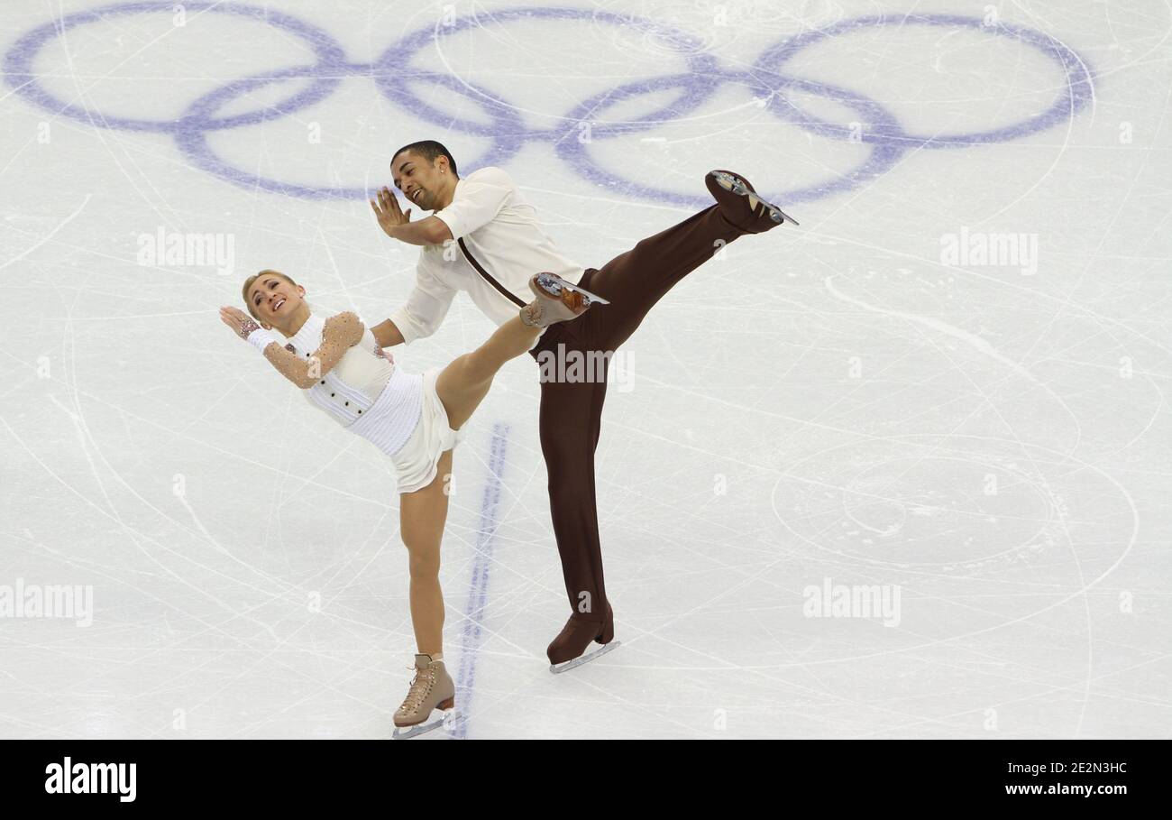Germany Aliona Savchenko and Robin Szolkowy compete in the Pairs Short ...