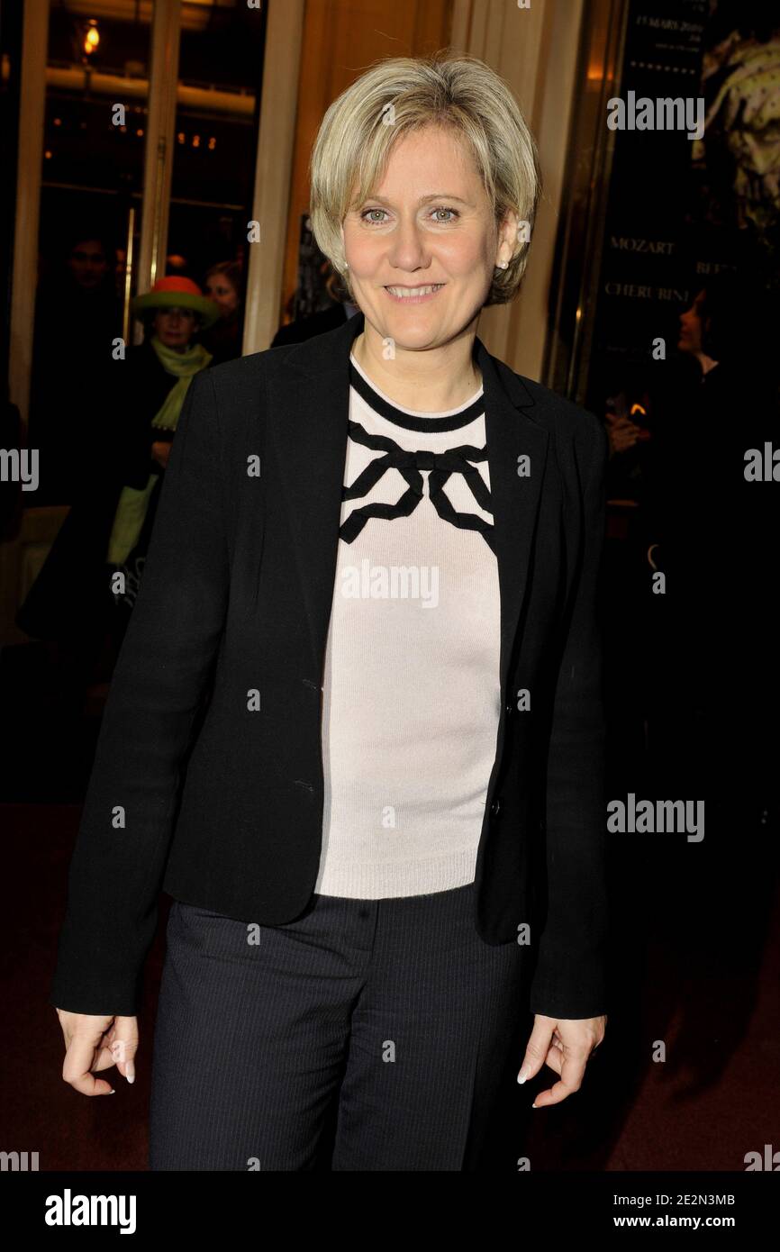 French Junior Minister for the Family and Solidarity Nadine Morano ...