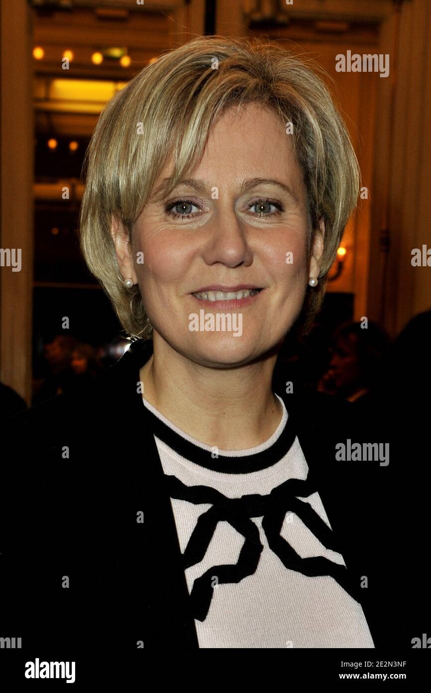 French Junior Minister for the Family and Solidarity Nadine Morano ...