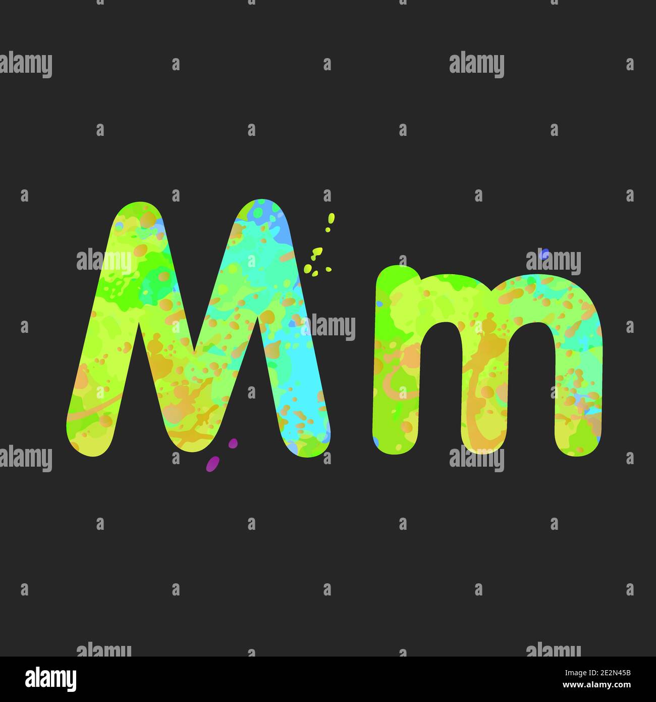 M spots Stock Vector Images - Alamy