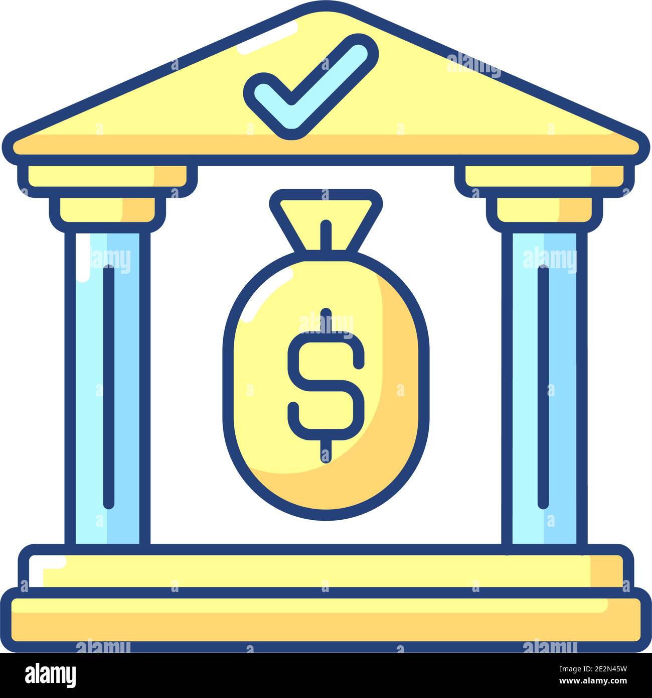 Treasury RGB color icon Stock Vector Image & Art - Alamy