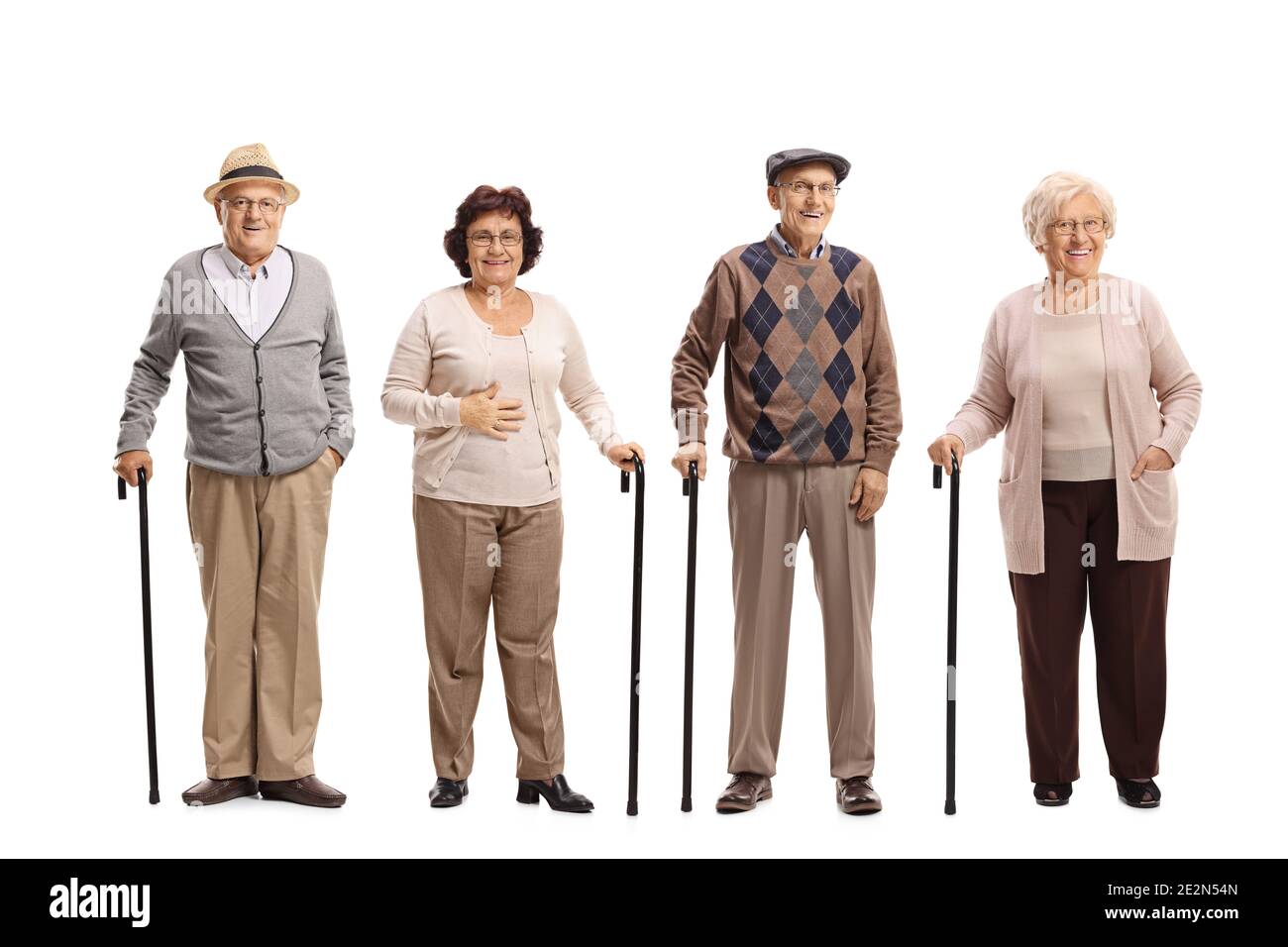 Group elderly men woman Cut Out Stock Images & Pictures - Alamy