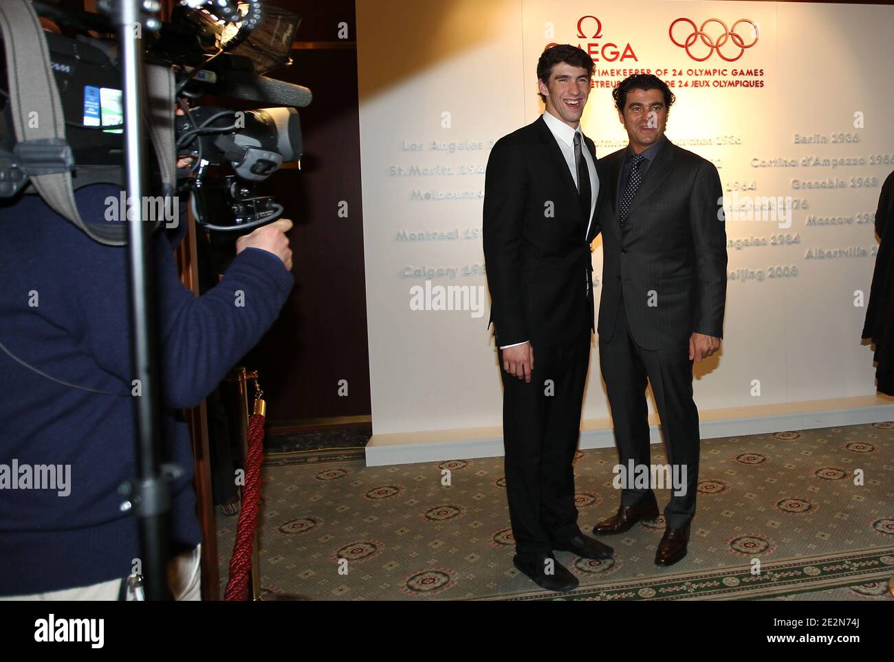 Olympic swimmer champion Michael Phelps,Former Olympic ski Champion ...