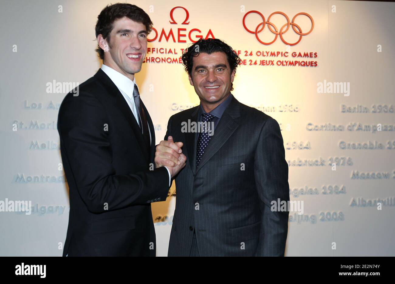 Olympic swimmer champion Michael Phelps,Former Olympic ski Champion ...