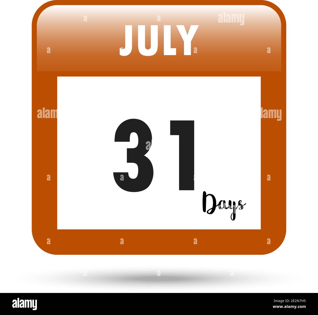 31 july 2017 Stock Vector Images - Alamy