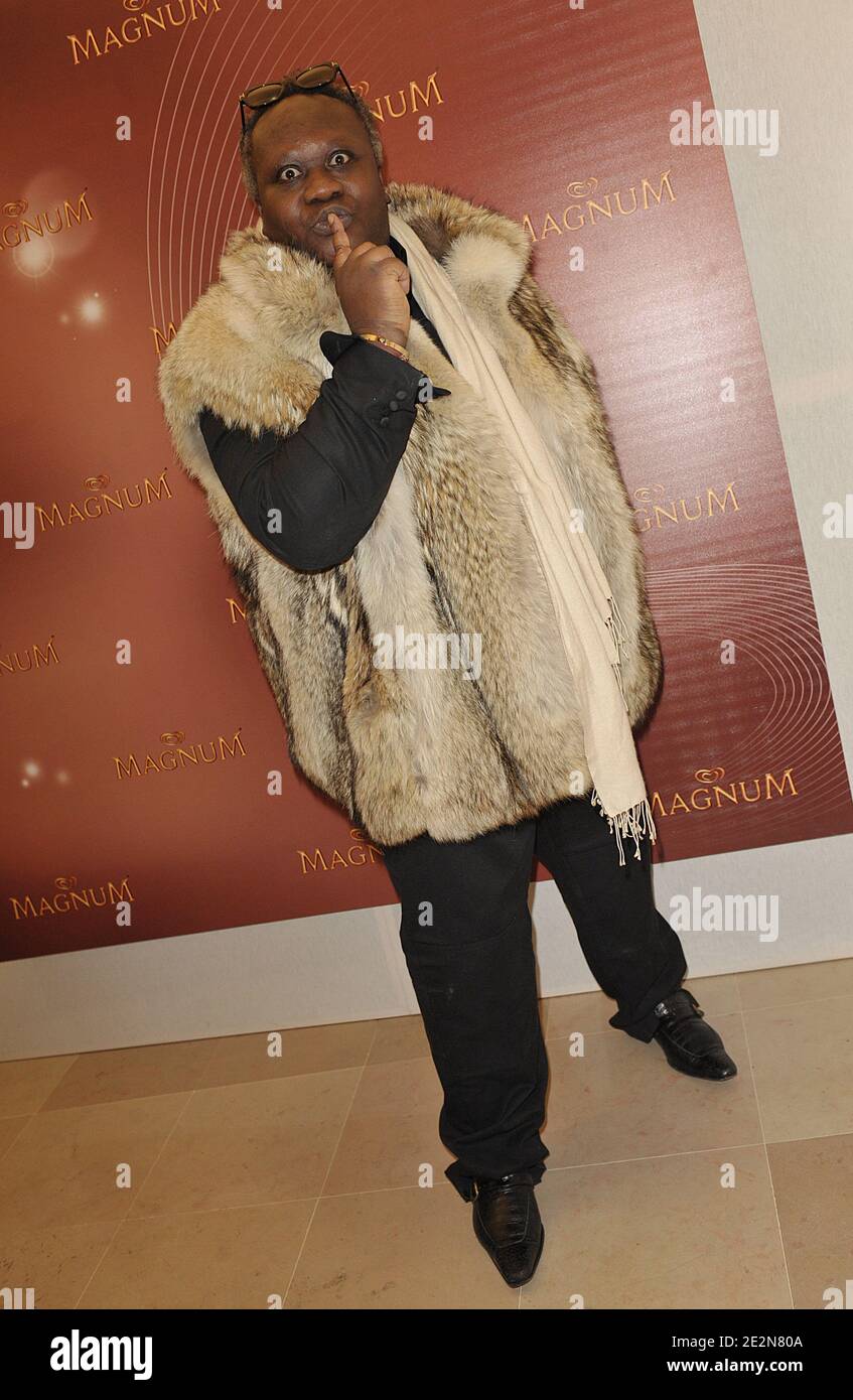 Magloire attending the 'Magnum' Ice Cream party at the Hotel Banke in ...