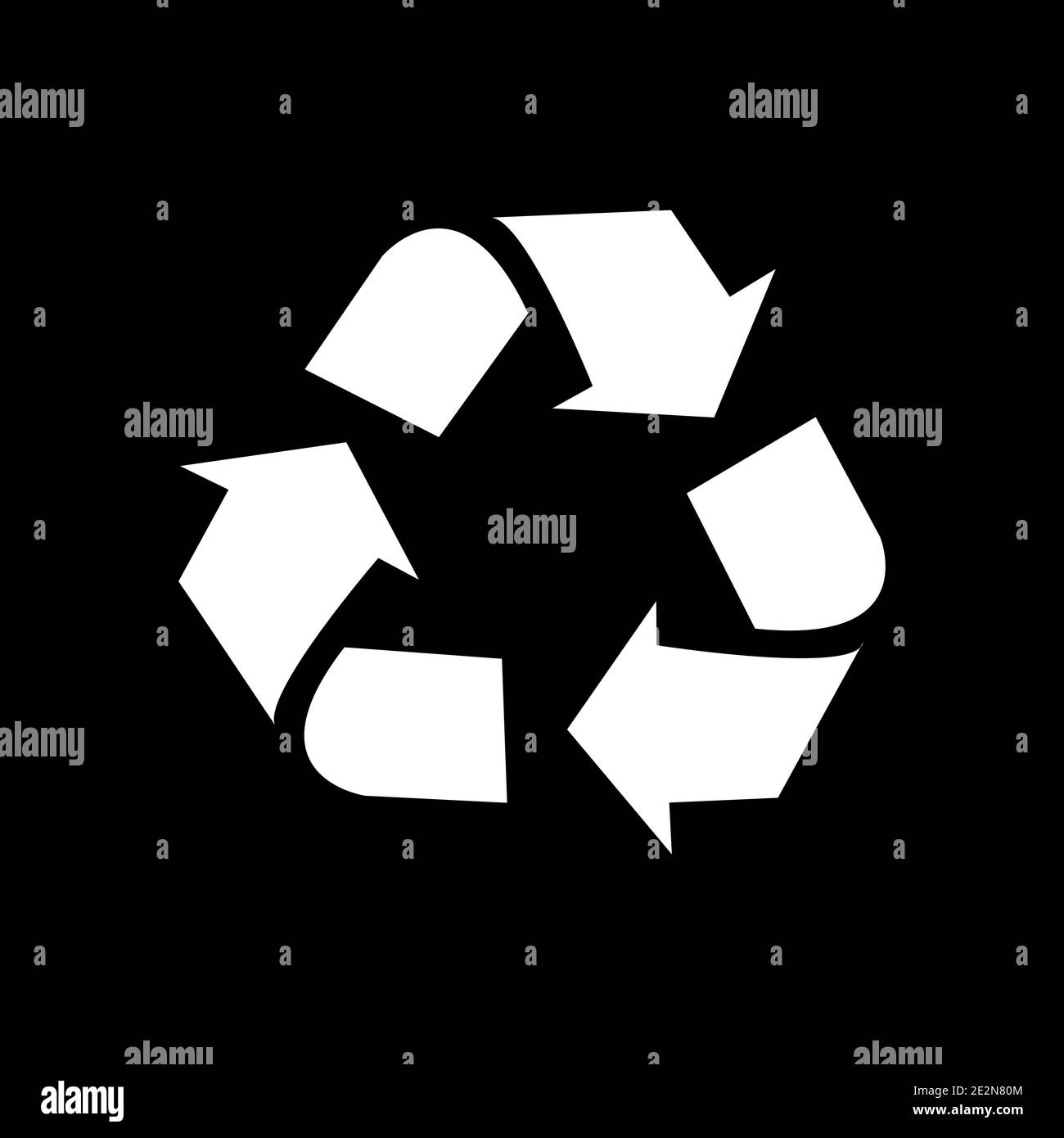 Graphic black white image waste Stock Vector Images - Alamy