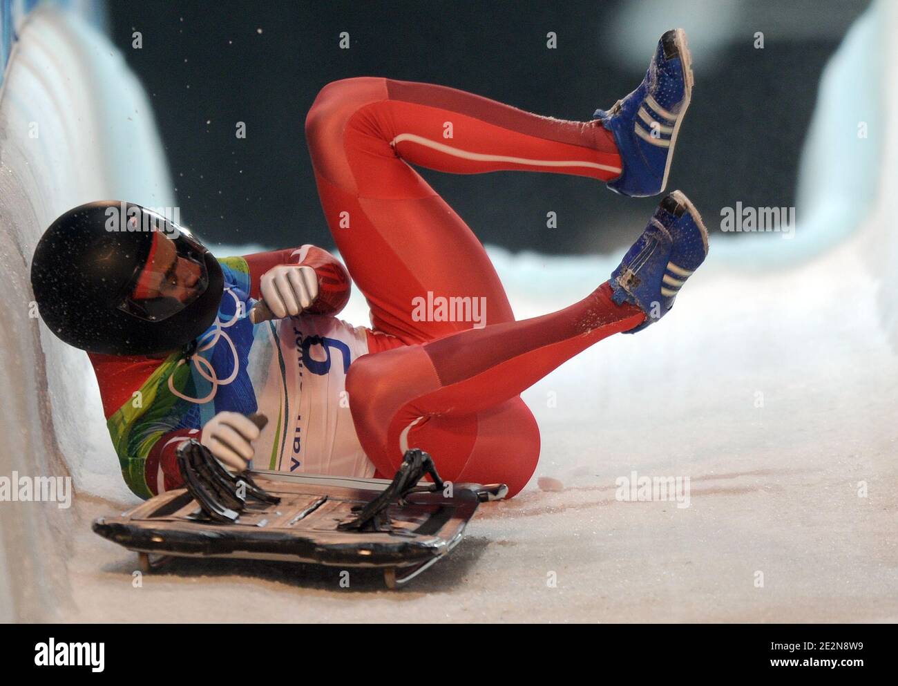 Mens skeleton olympic sliding centre hi-res stock photography and images - Alamy