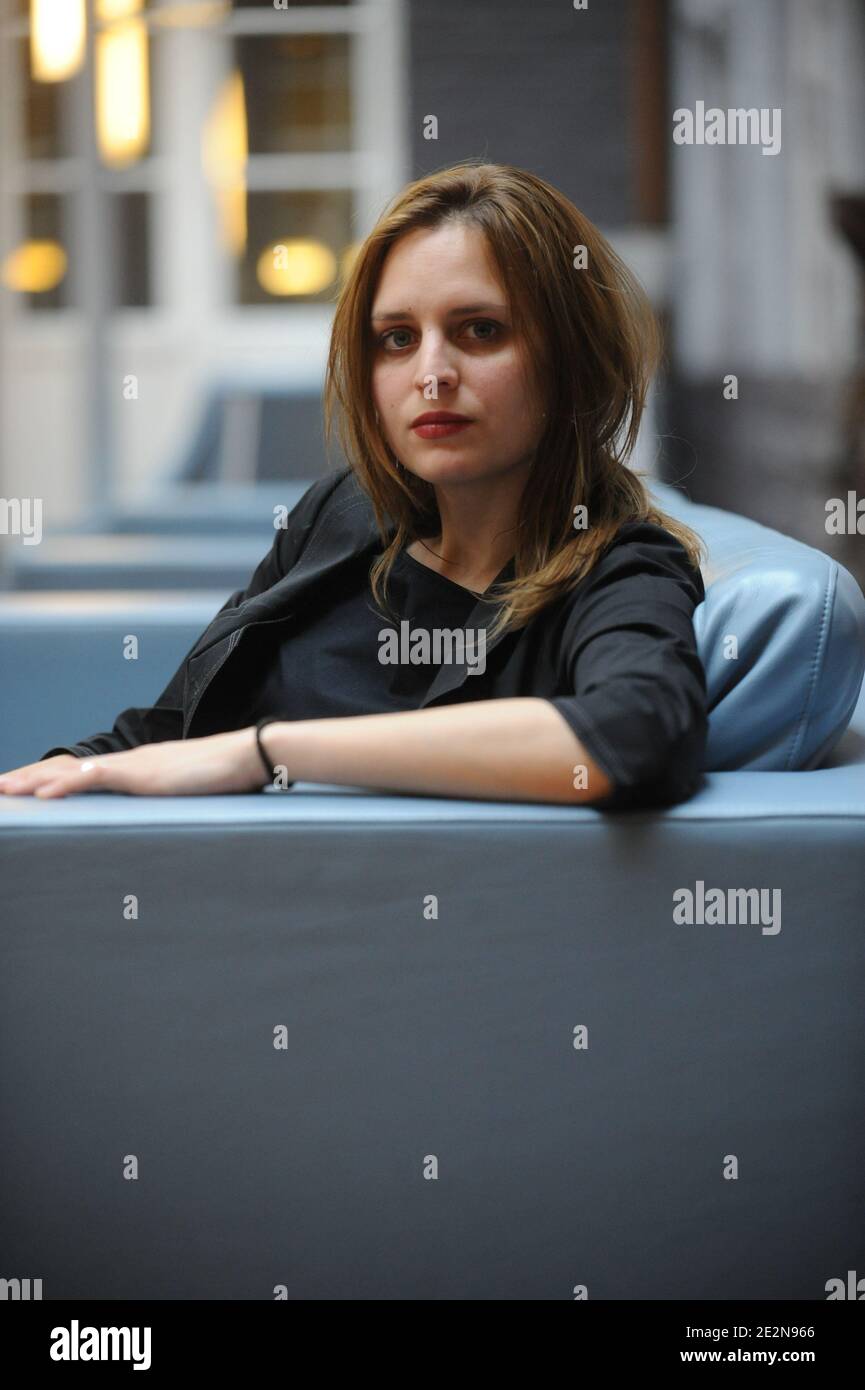 The French actress Sabrina Seyvecou presents the film'L'Arbre Et La ...