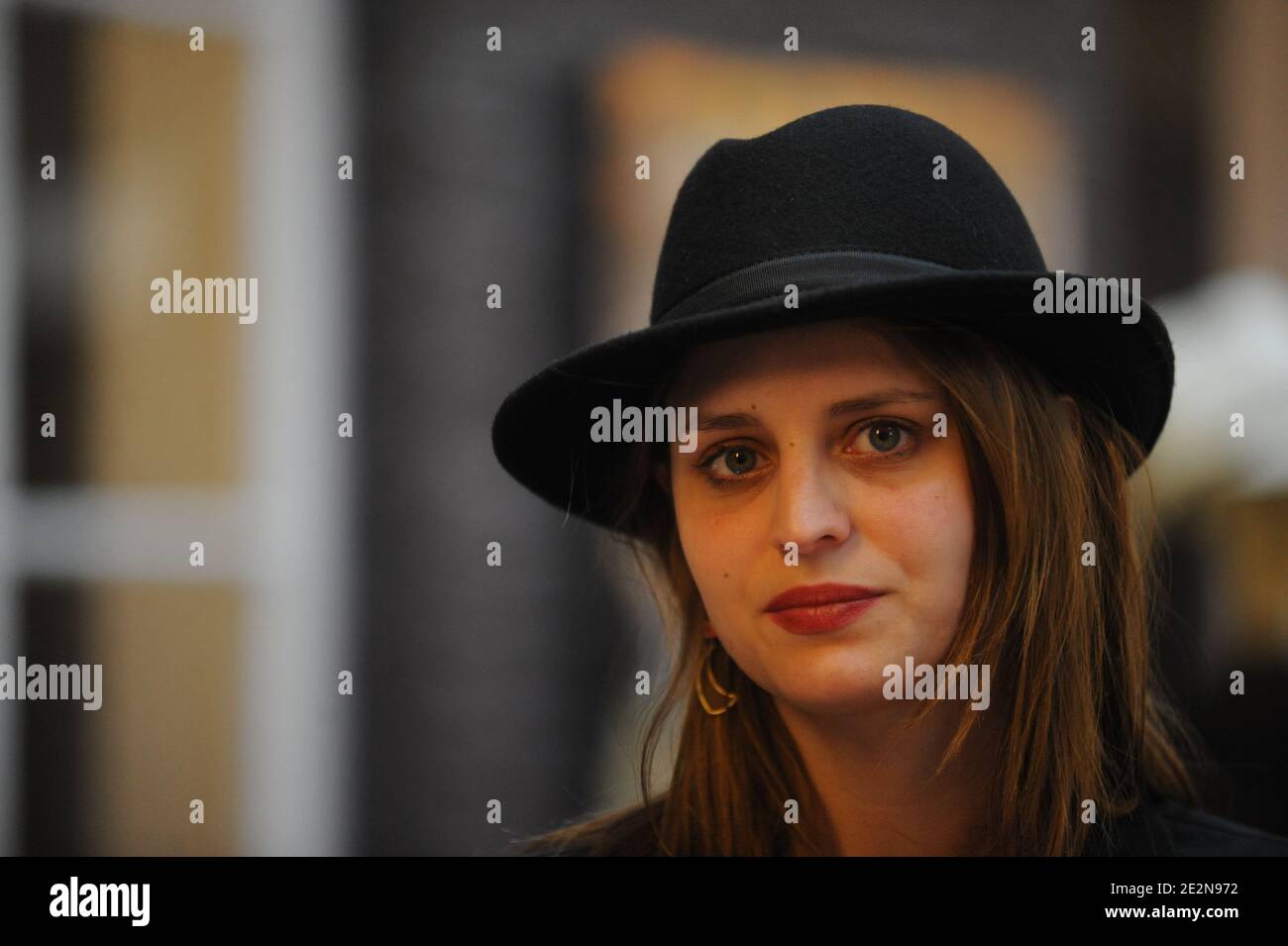 The French actress Sabrina Seyvecou presents the film 'L'Arbre Et La ...