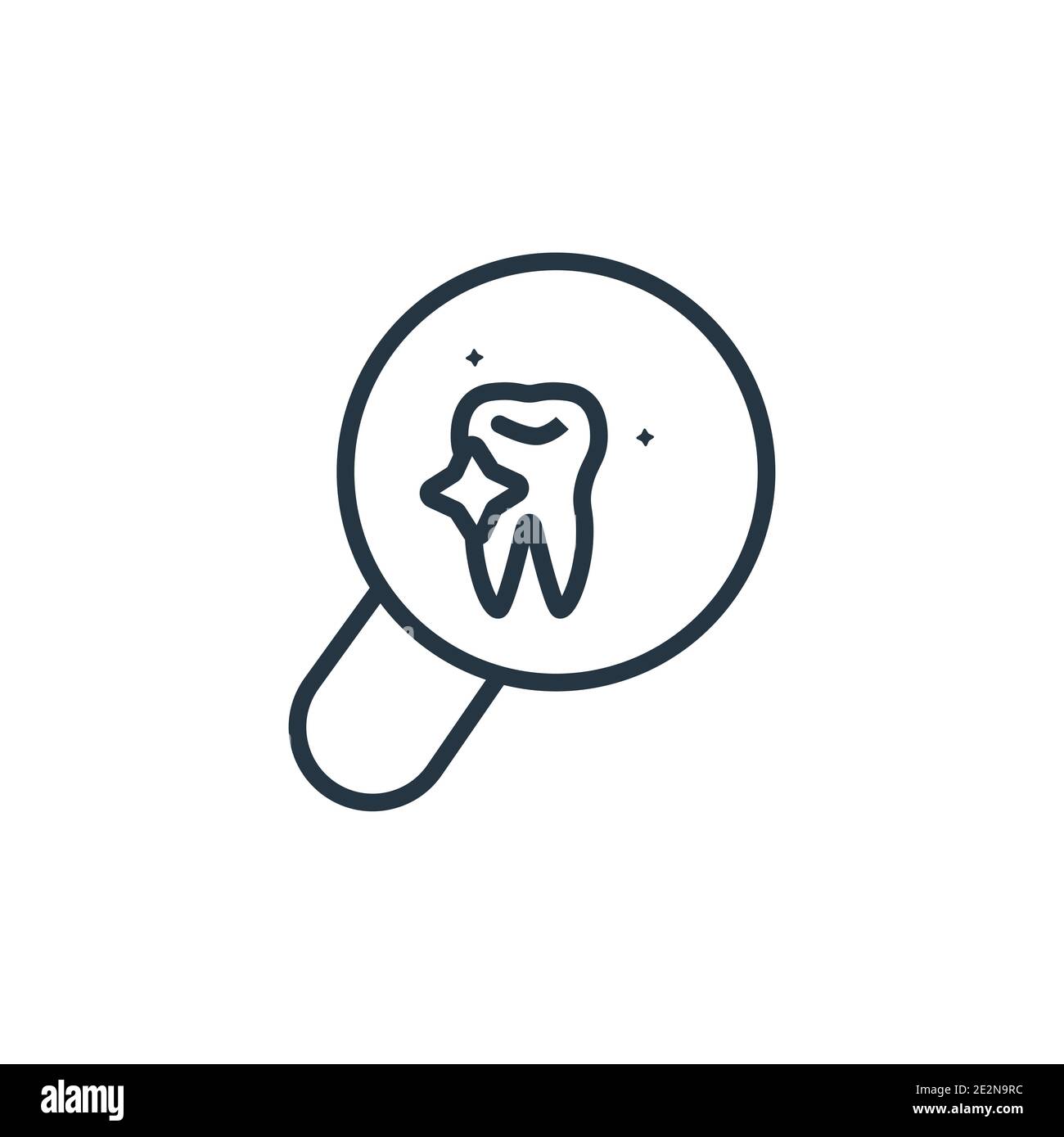 Check up outline vector icon. Thin line black check up icon, flat ...