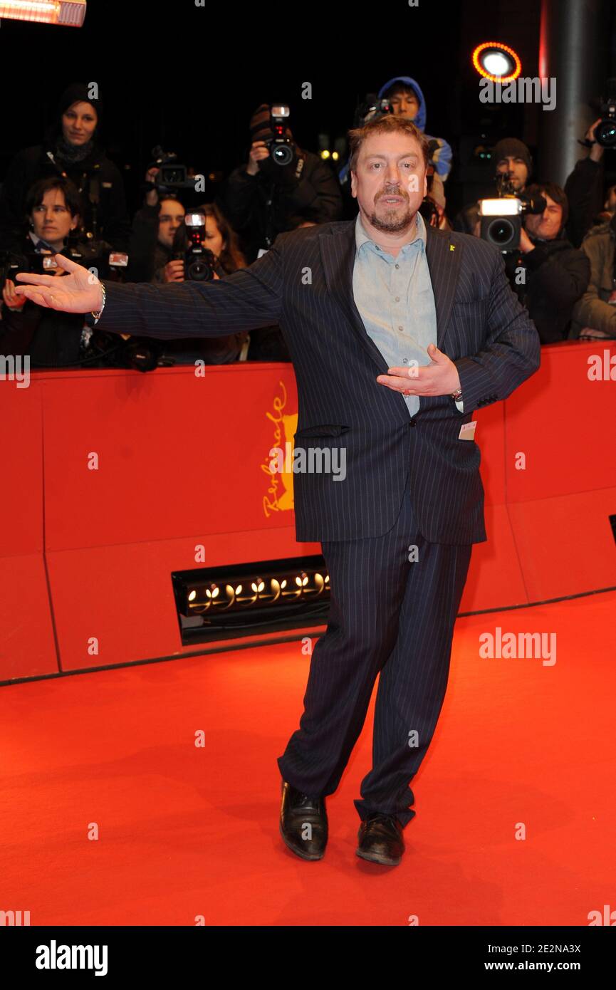 Armin Rohde poses for photographers on the red carpet for the awards ...