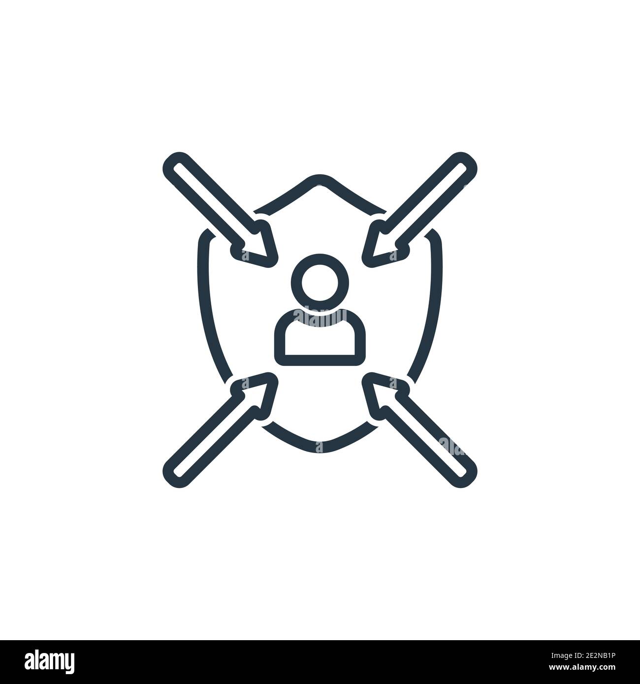Decision making outline vector icon. Thin line black decision making ... Decision making outline vector icon. Thin line black decision making ...