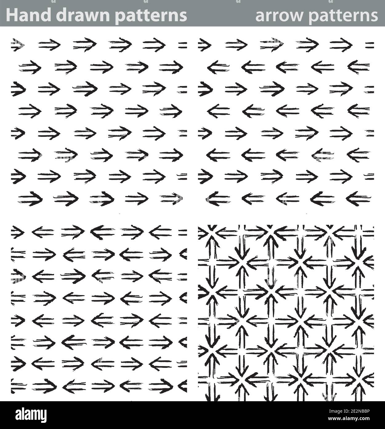 Hand drawn arrows hi-res stock photography and images - Alamy