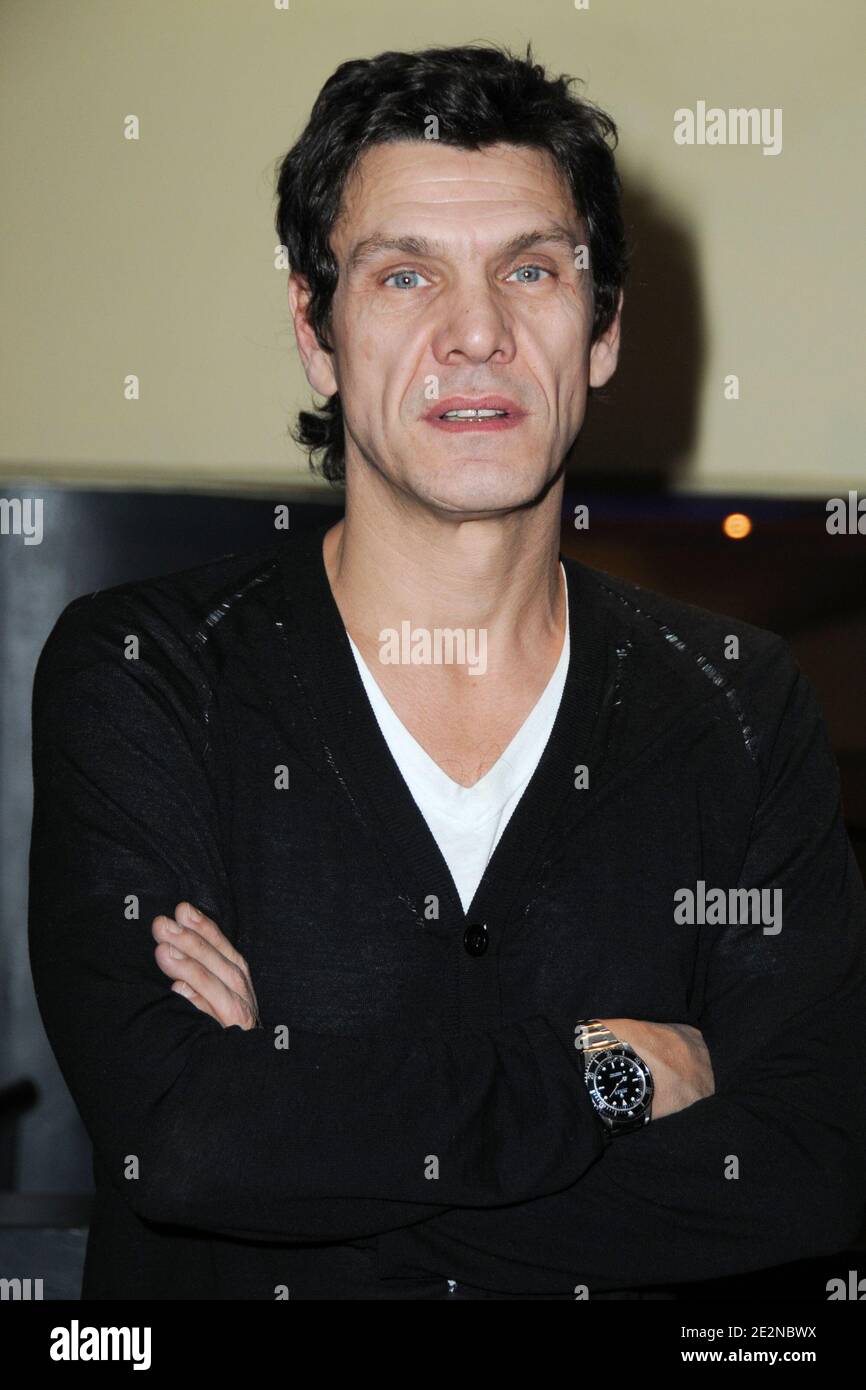 Actor-singer Marc Lavoine attending the premiere of 'Liberte' at UGC ...