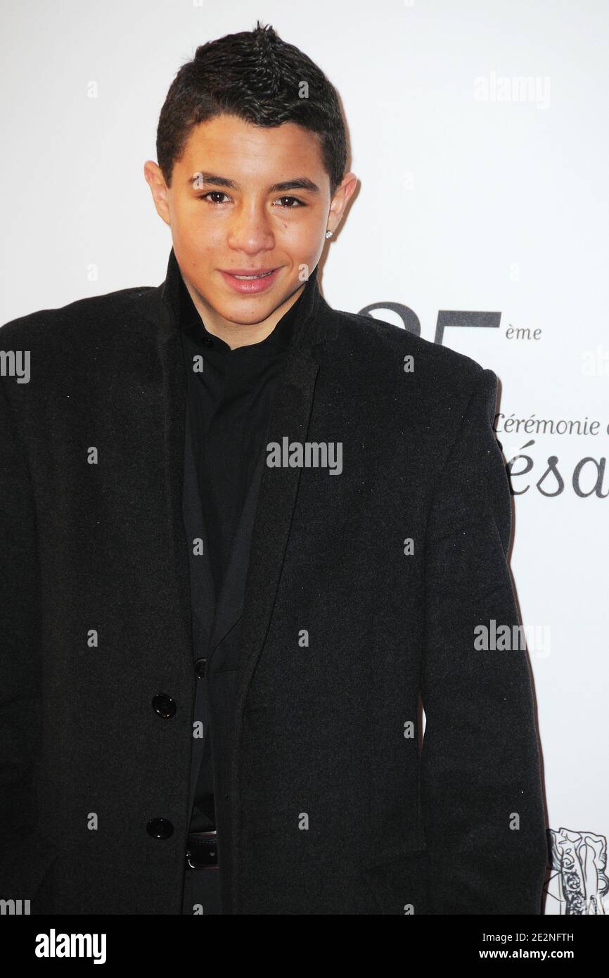 Samy Seghir arriving to the 35th Cesar ceremony (French cinema awards ...