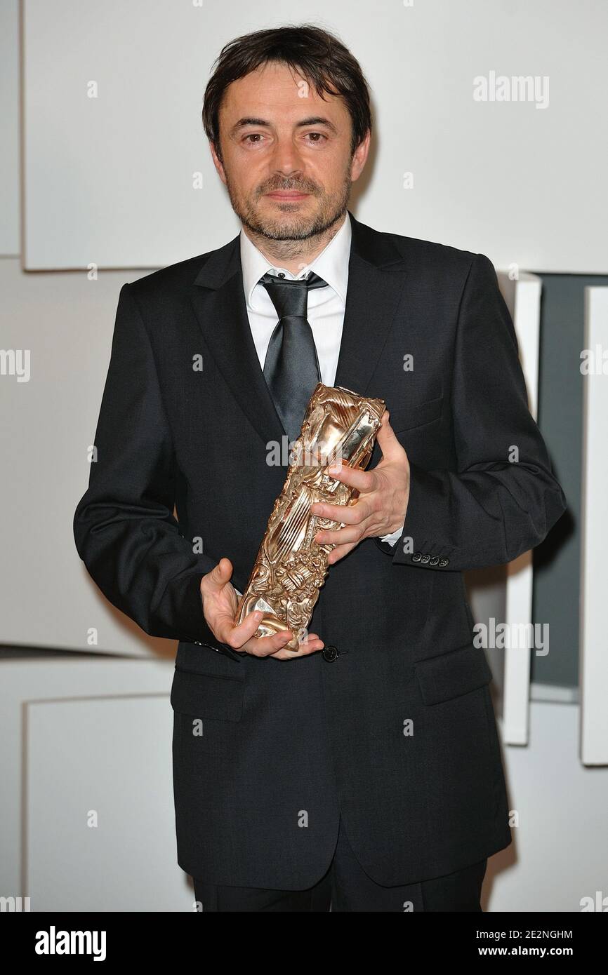 Stephane Fontaine poses at a photocall during the 35th Cesar Film ...
