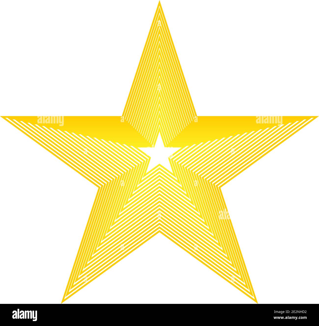 Star icon, Golden star on blank background Stock Vector Image & Art - Alamy