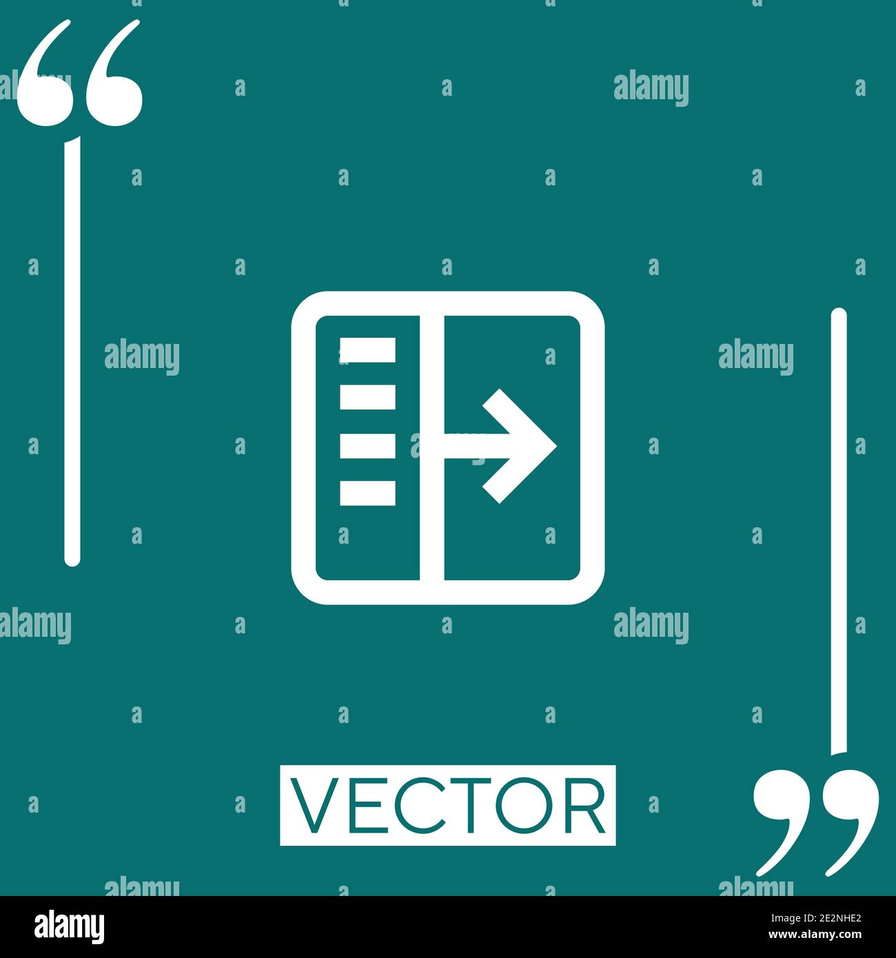 show vector icon Linear icon. Editable stroked line Stock Vector Image ...