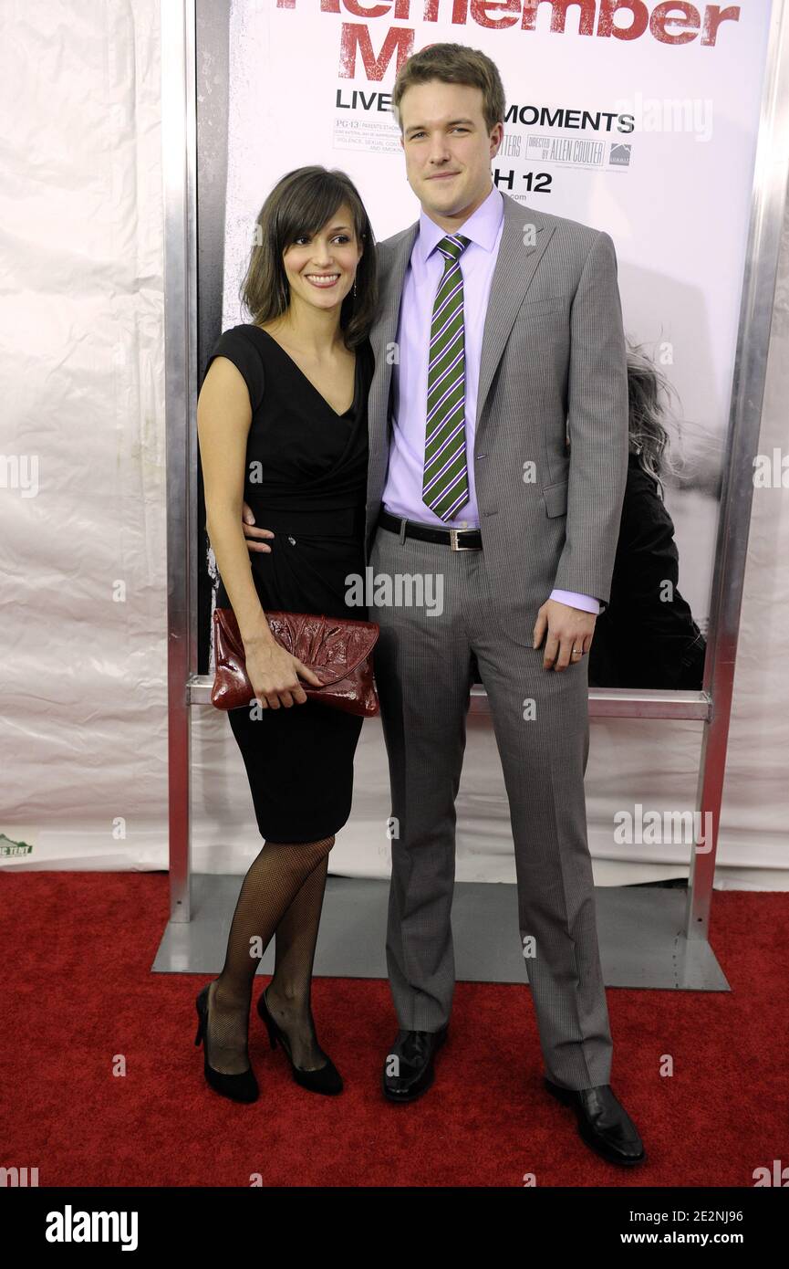 Will Fetters and his wife attend the premiere of 'Remember Me' at the ...