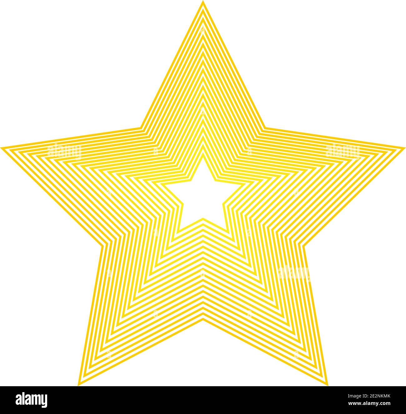 Star icon, Golden star on blank background Stock Vector Image & Art - Alamy