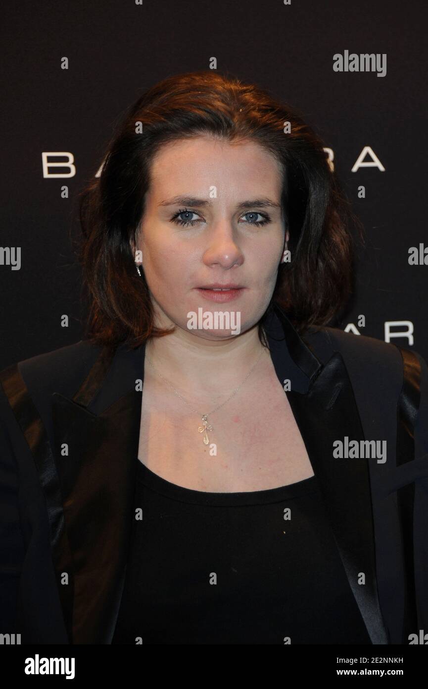 Marie Amelie Seigner attending the After Party Barbara Bui Fashion Show ...