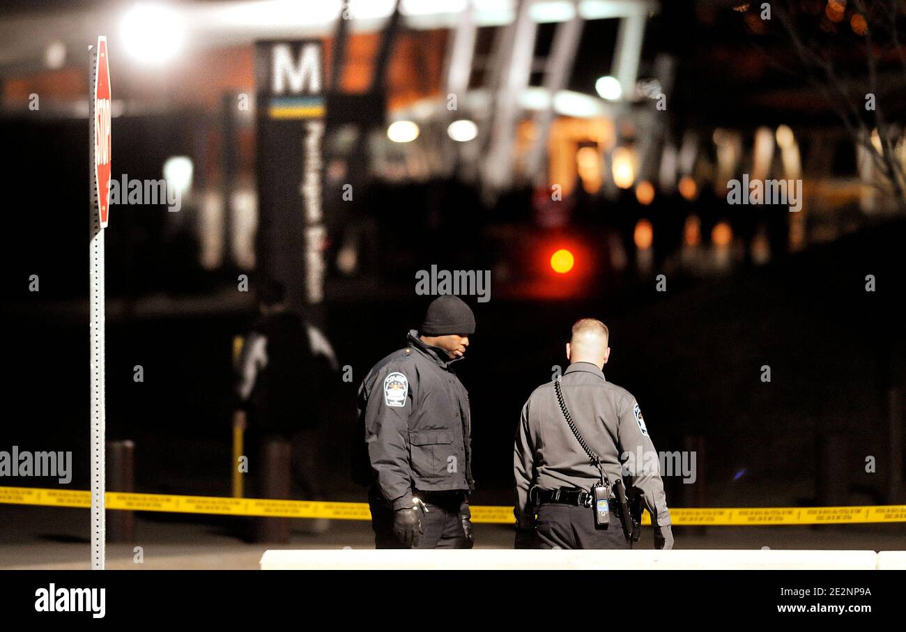 Three people, including two Pentagon police officers, were shot ...