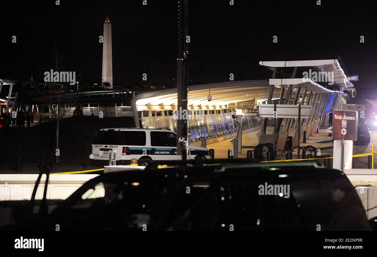 Three people, including two Pentagon police officers, were shot ...