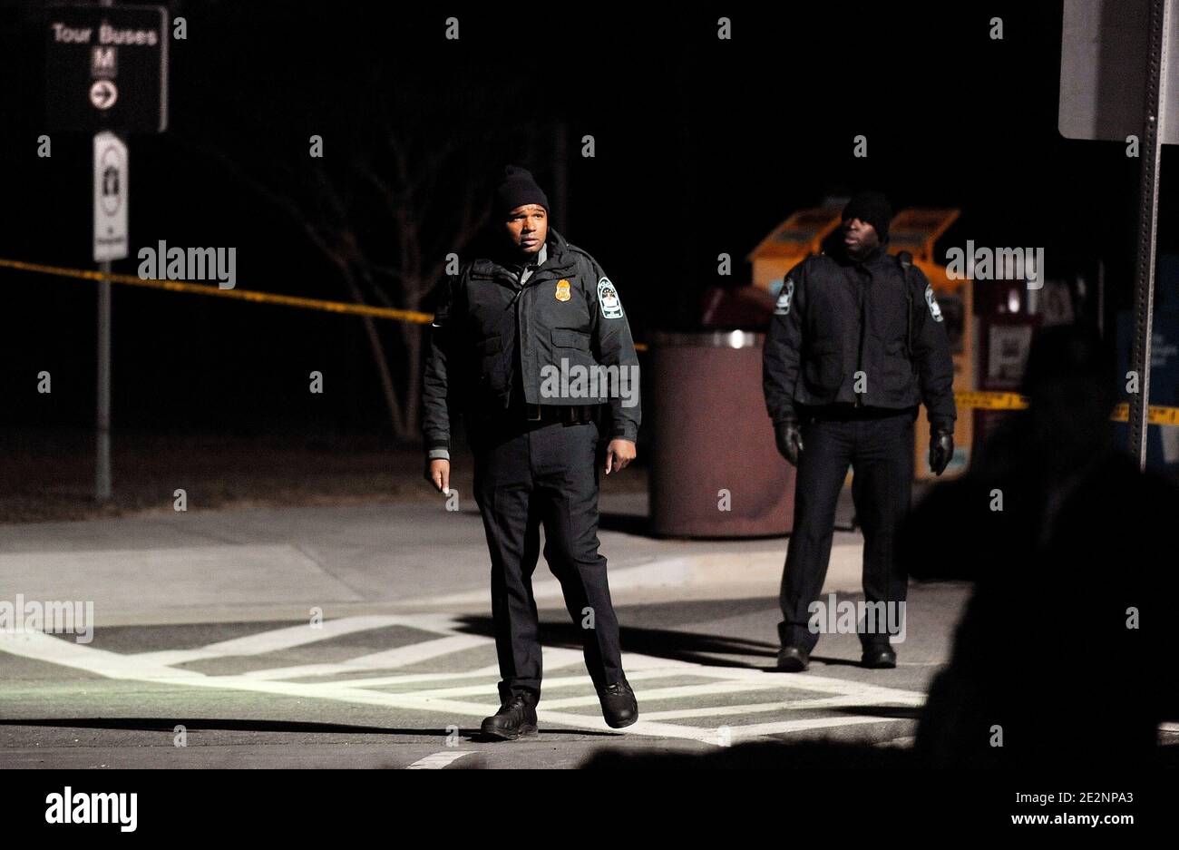 Three people, including two Pentagon police officers, were shot ...