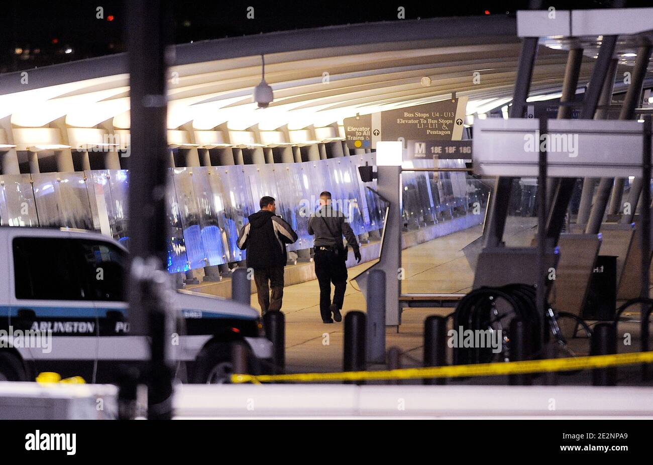Three people, including two Pentagon police officers, were shot ...