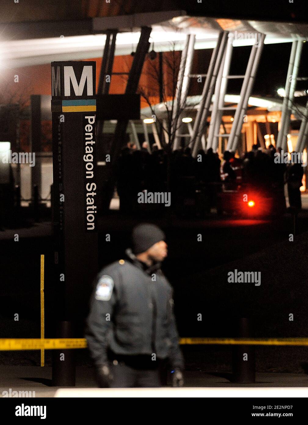 Three people, including two Pentagon police officers, were shot ...