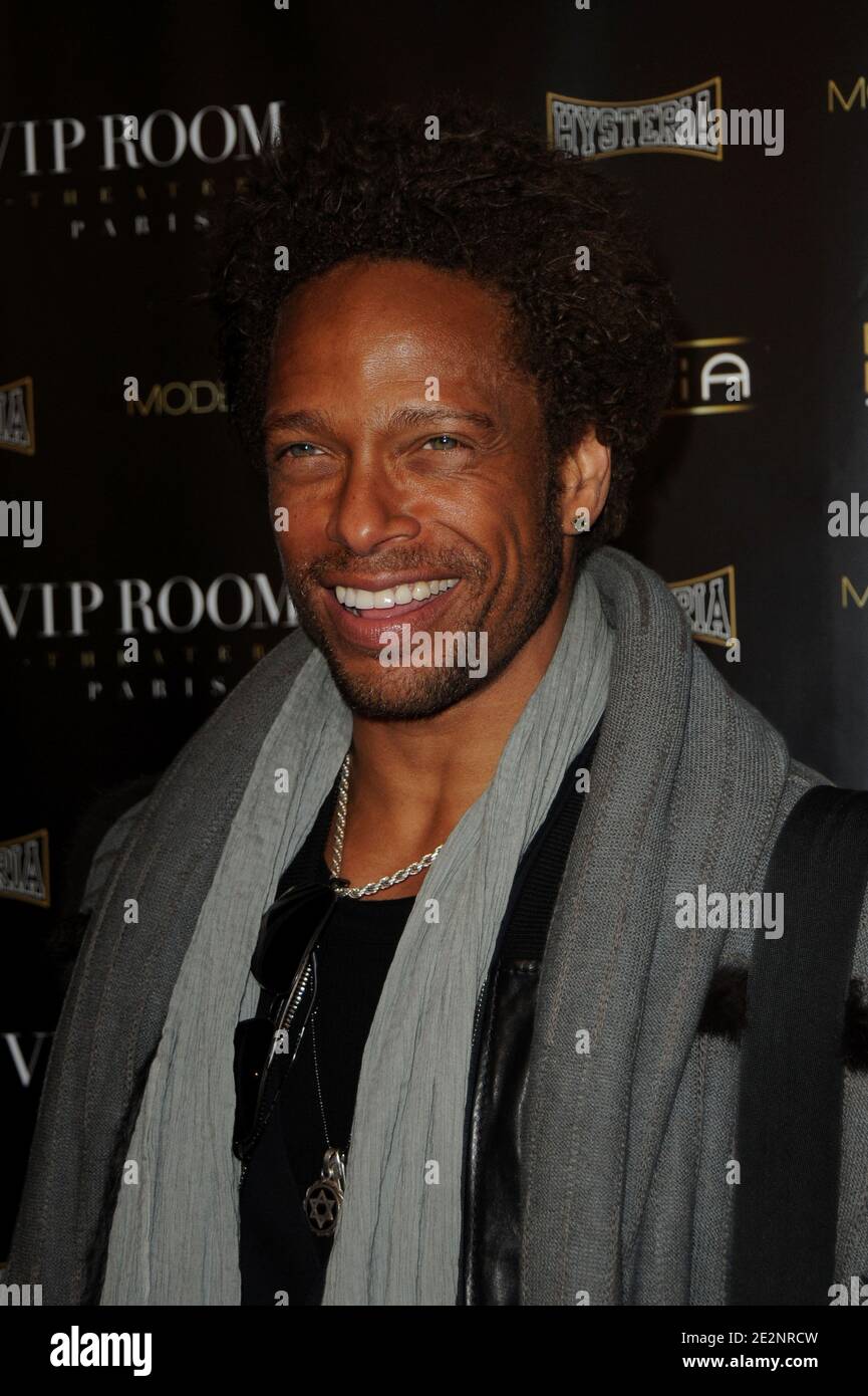 Gary Dourdan attends the VIP Room grand opening in Paris, France on ...