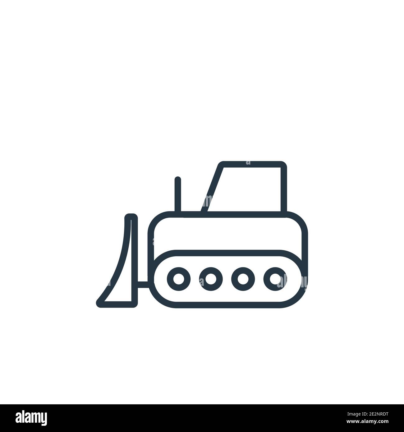 Black bulldozer hi-res stock photography and images - Alamy